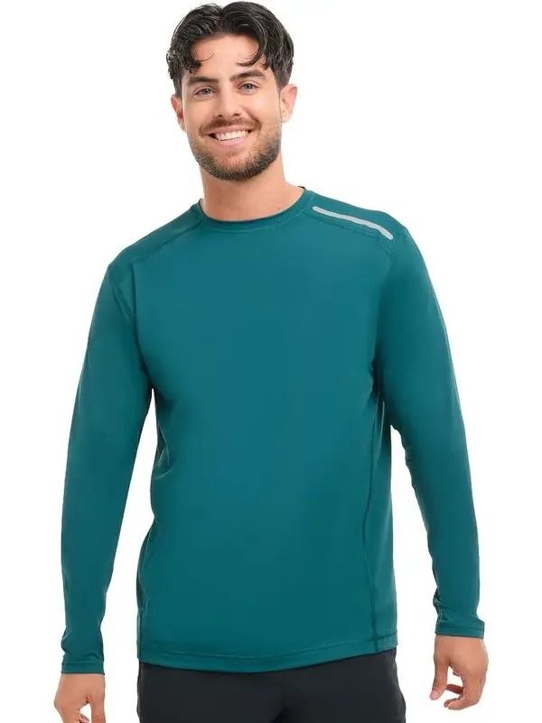 BLOQUV Long Sleeve Upf 50+ Sun Protection Shirt - Jungle Green