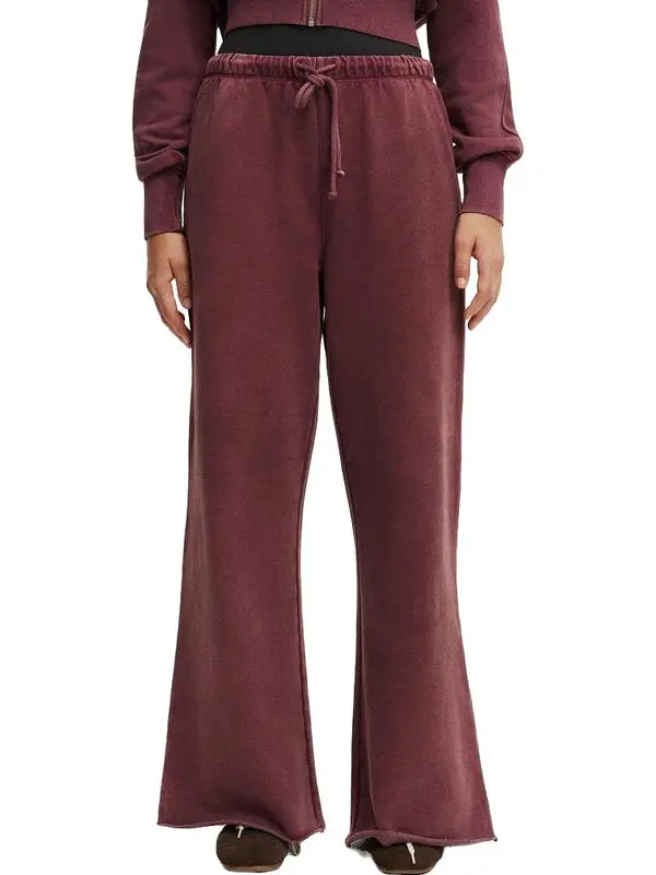 Cotton:on Active Relaxed Sweatpants - Washed Dusty Rose