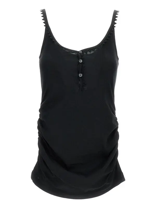 Jacquemus Le Debardeur Clavela Sleeveless Top - Nero