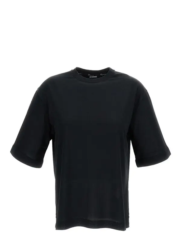 Jacquemus Le Ventadou T-shirt - Black