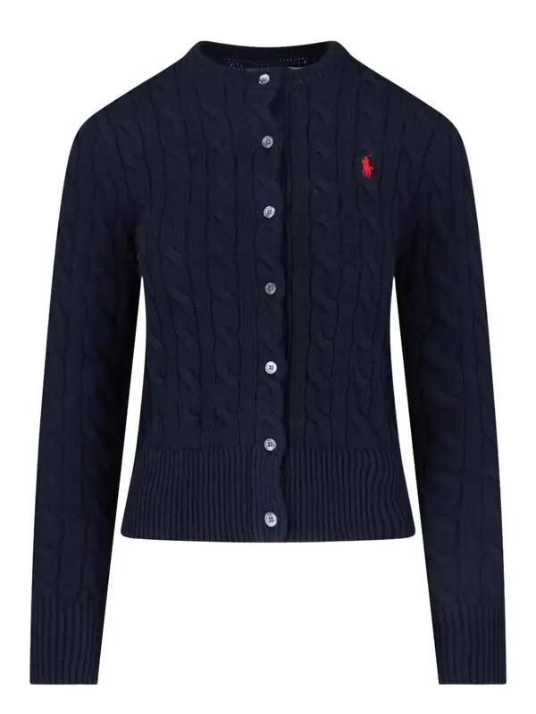 Play Comme Des Garcon Cardigan - Blue