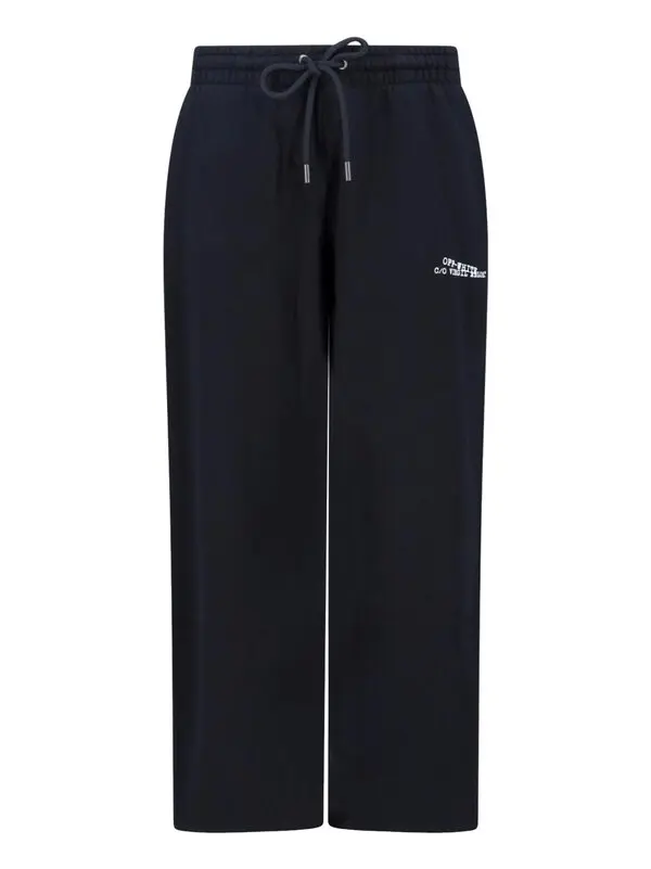 Off-White Sweatpants Logo - Black