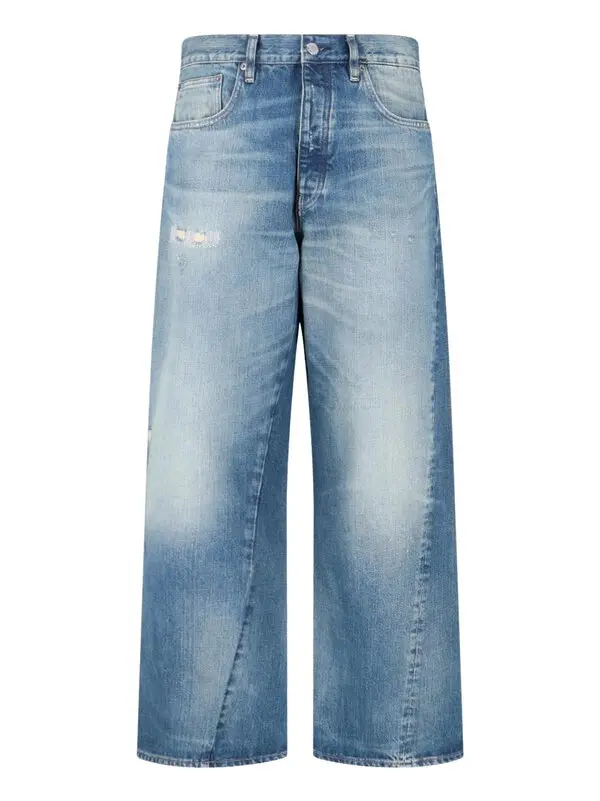 SUNFLOWER Wide Jeans "twist - Blue