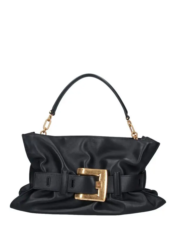 Balmain Medium "anthem" Shoulder Bag - Black
