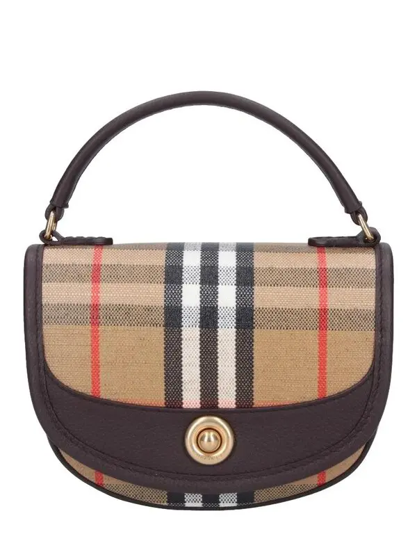 Burberry Highlands" Mini Bag - Beige