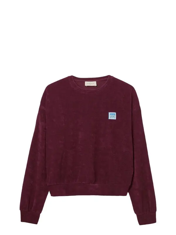 SEAQUELLE Terry Sweatshirt - Burgundy