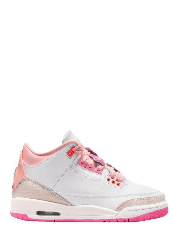 JORDAN 3 Retro Spring Flowers Sneakers - Pearl Pink/hyper Orange/pink Bloom