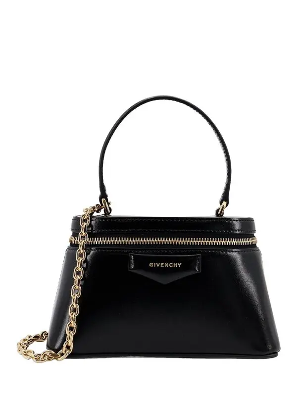Givenchy Vanity Antigona Leather Handbag - Black