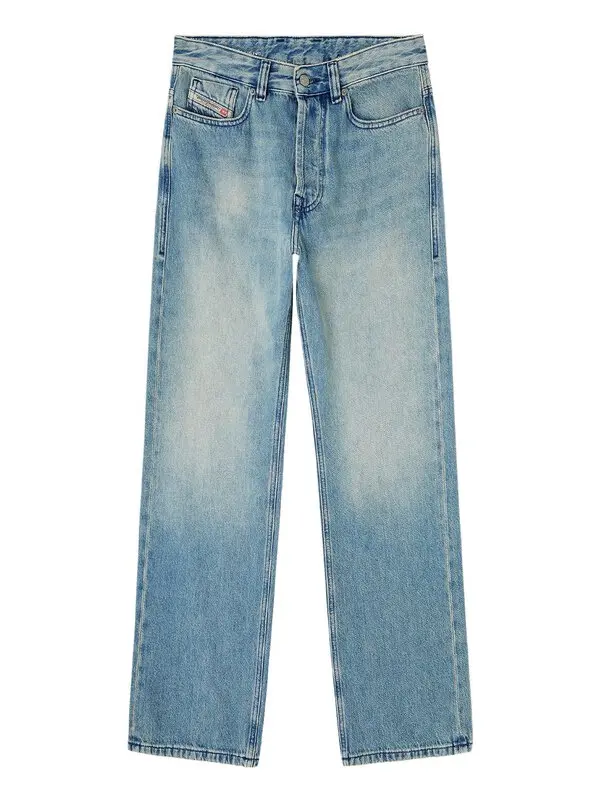 DIESEL® 1980 Deeper Denim Relaxed Fit Jeans - Blue