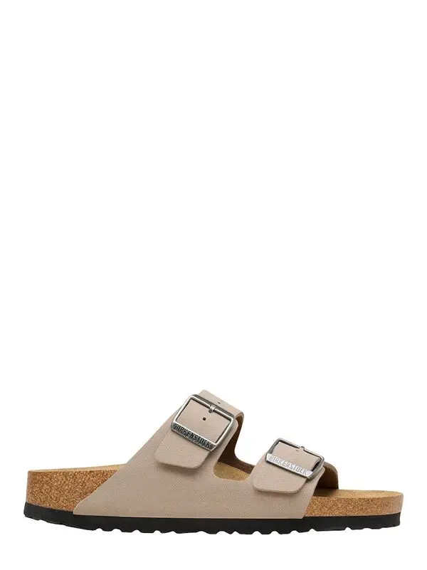 BIRKENSTOCK Arizona Birkibuc Sandals - Grey Taupe