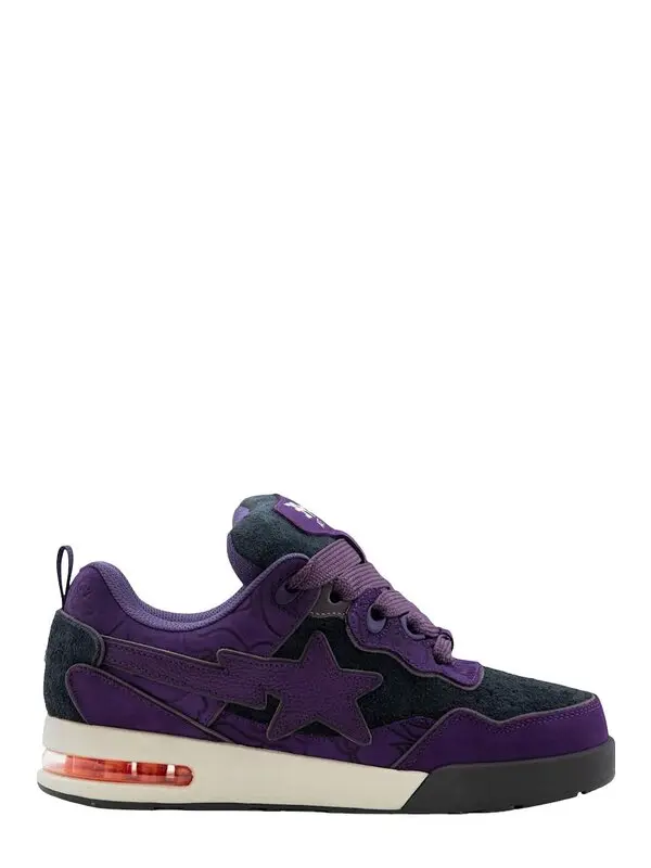 A BATHING APE Flip Sta #1 Sneakers - Purple