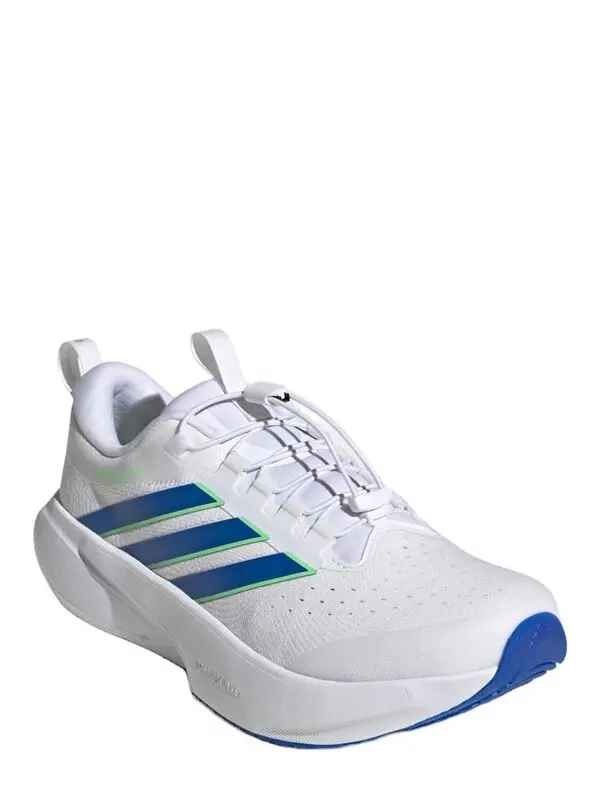 Adidas Supernova Rise 3 Adaptive Running Sneakers - Cloud White / Blue / Lime Burst