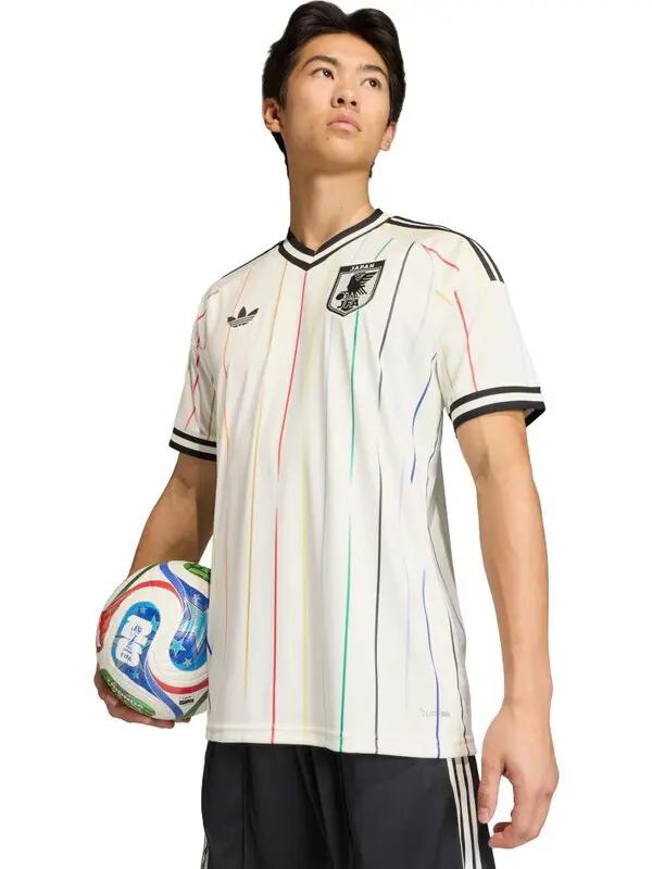 Adidas Japan 26 Away Jersey - Off White / Black