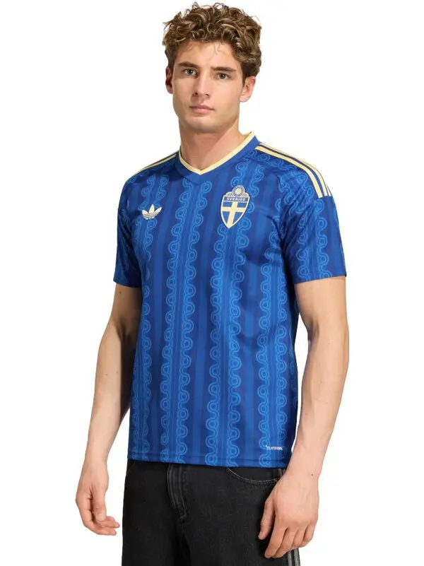 Adidas Sweden 26 Away Jersey - Royal Blue