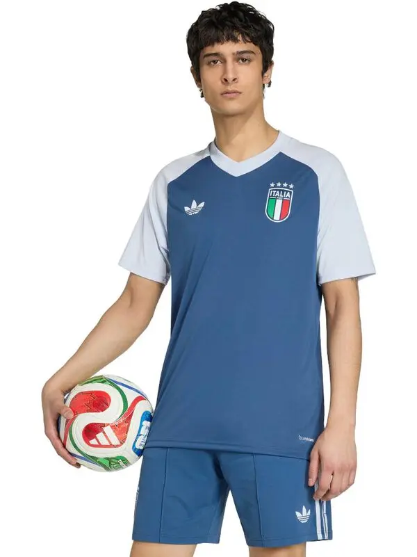 Adidas Italy 26 Away Pre-match Jersey Blue - Night Marine