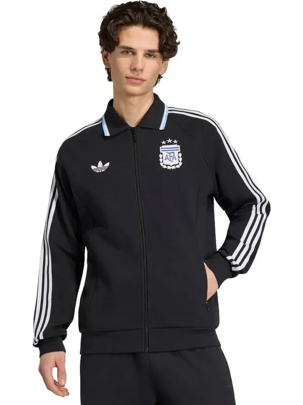 Adidas Argentina Away Anthem Jacket - Black