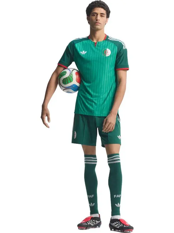 Adidas Algeria 26 Away Authentic Jersey - Court Green