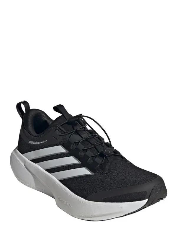 Adidas Adaptive Running Shoes - Core Black / Cloud White / Carbon