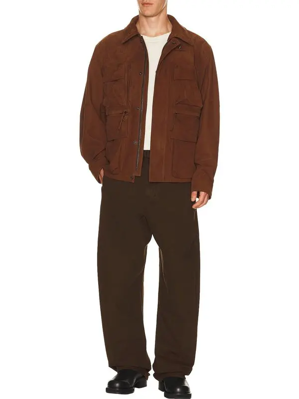 LEMAIRE Reporter Jacket - Cigar