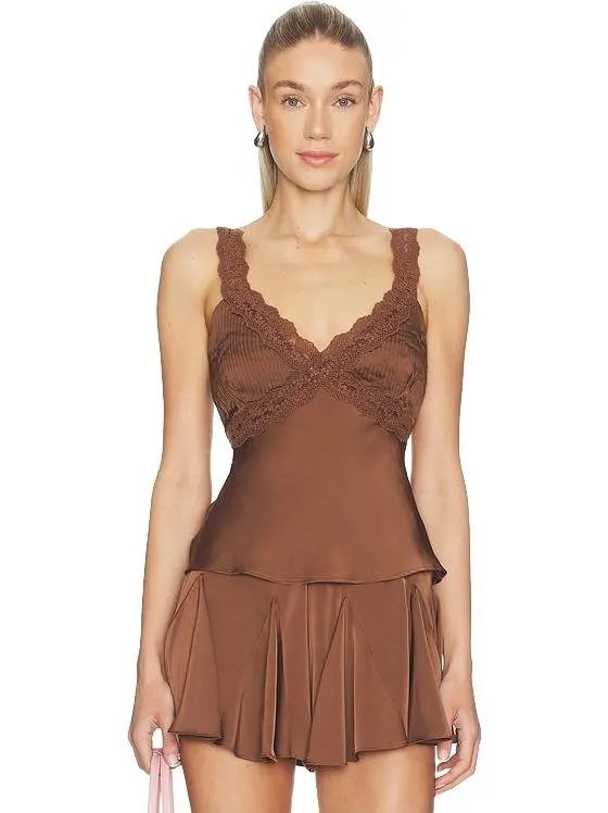 Heartloom Nelis Cami - Brown