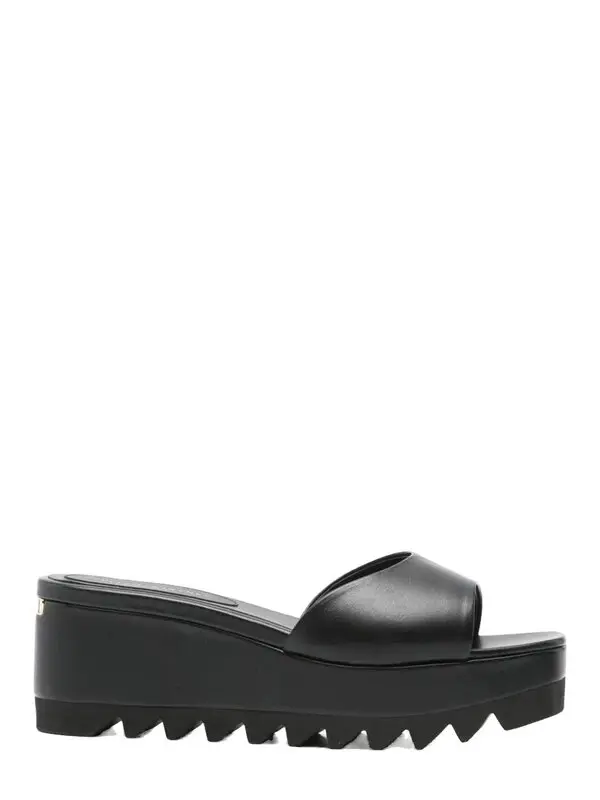 Stella McCartney Square-toe Sandals - Black
