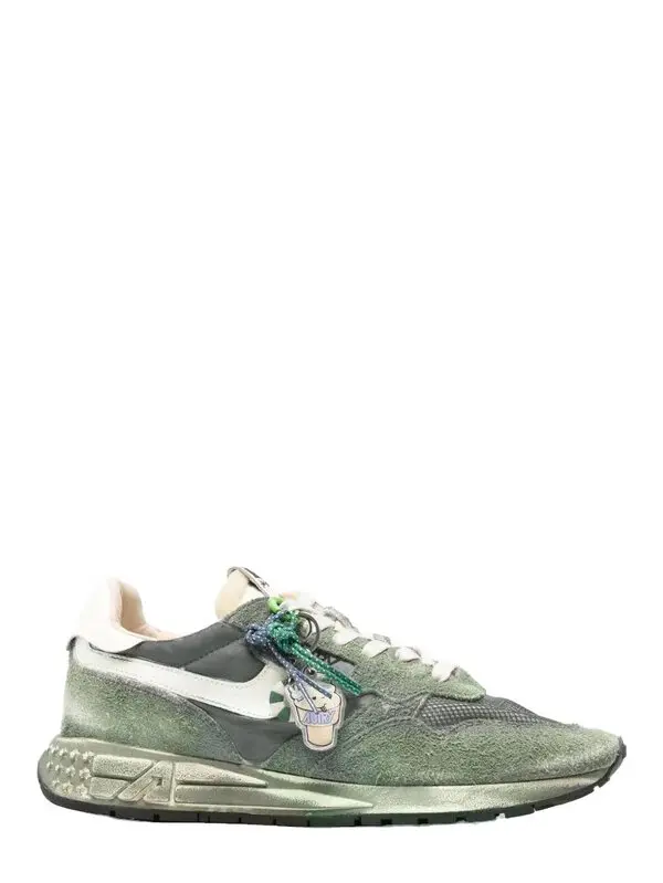 AUTRY Appliqué-detail Sneakers - Green