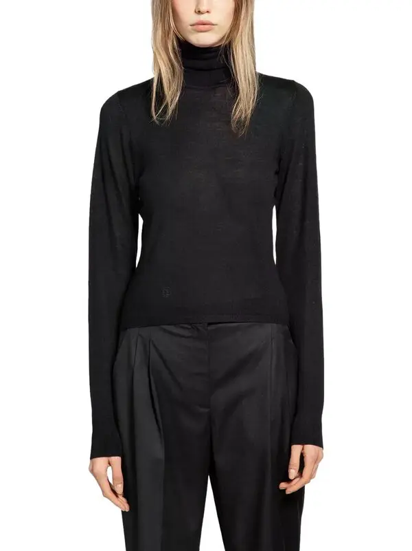 THE GARMENT Bergen Turtleneck Sweater - Black