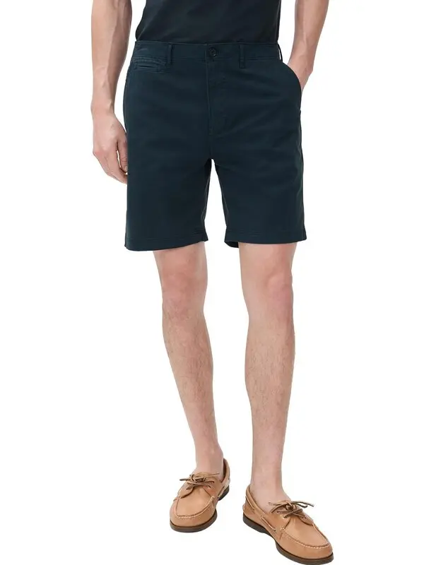 Billy Reid Chino Shorts - Carbon Blue