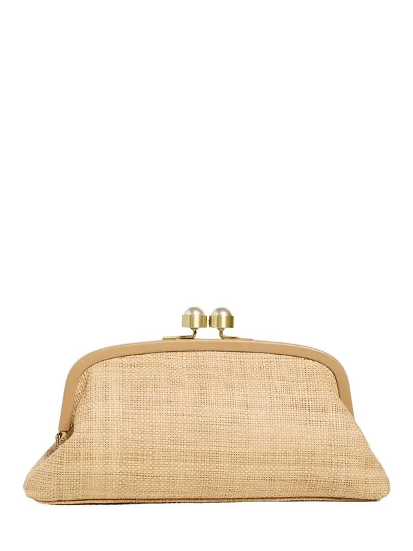 Pamela Munson The Lee Clutch - Natural