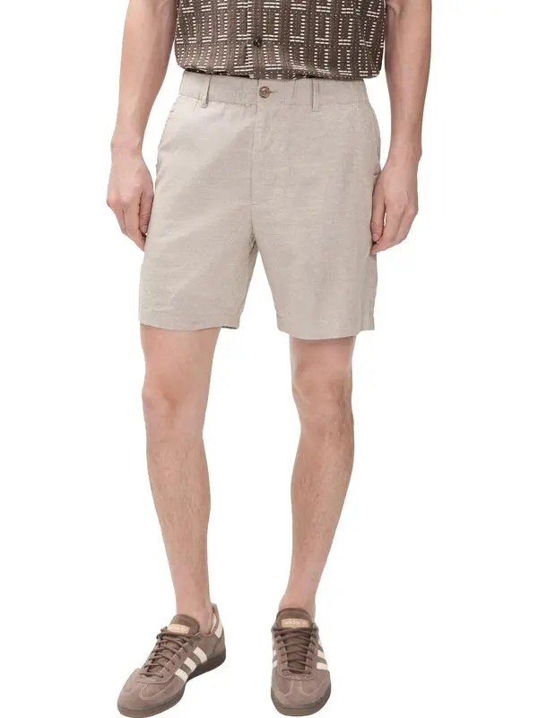 Marine Layer Saturday Hemp Chino Shorts 7 - Taupe
