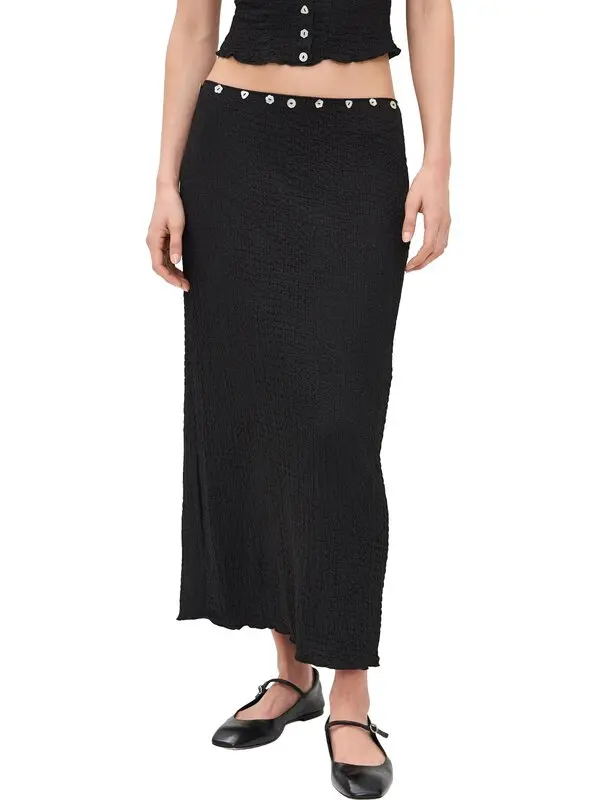 LISA SAYS GAH Sammy Skirt - Caviar