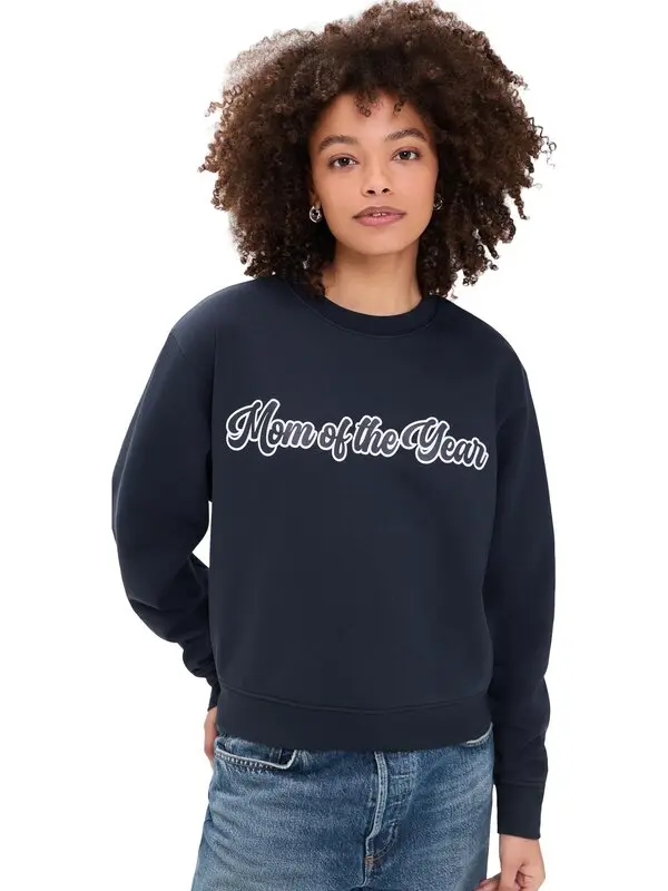 FAVORITE DAUGHTER Mom Of The Year' Sweatshirt - Navy