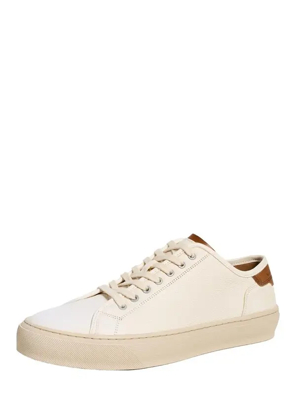 Allen Edmonds Jones Leather Sneakers - White