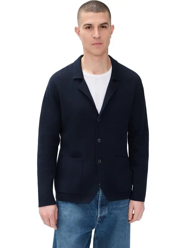 Closed Knitted Blazer - Dark Night