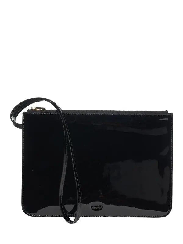 TOM FORD Patent Leather Wristlet - Black