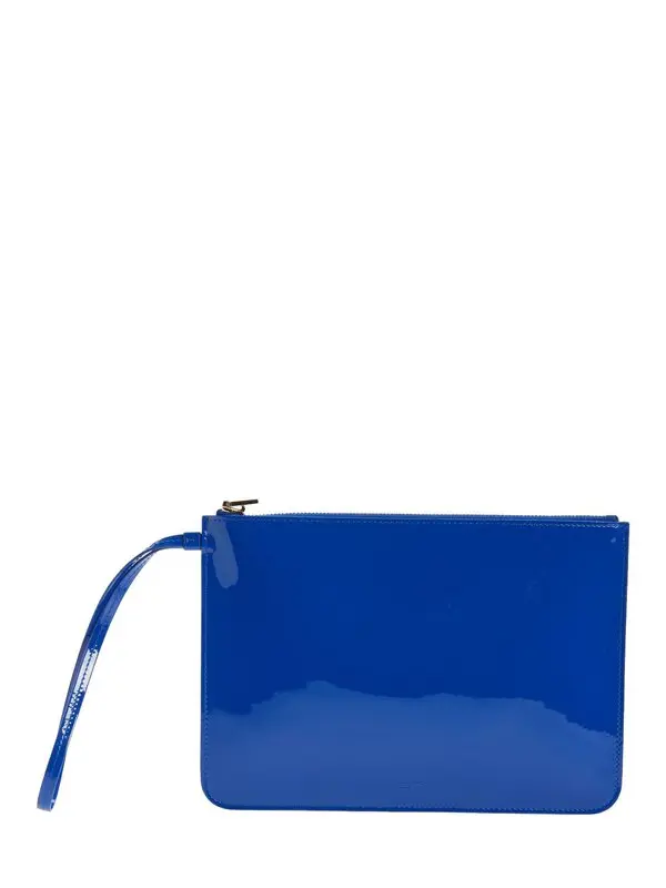 TOM FORD Patent Leather Wristlet - Royal Blue