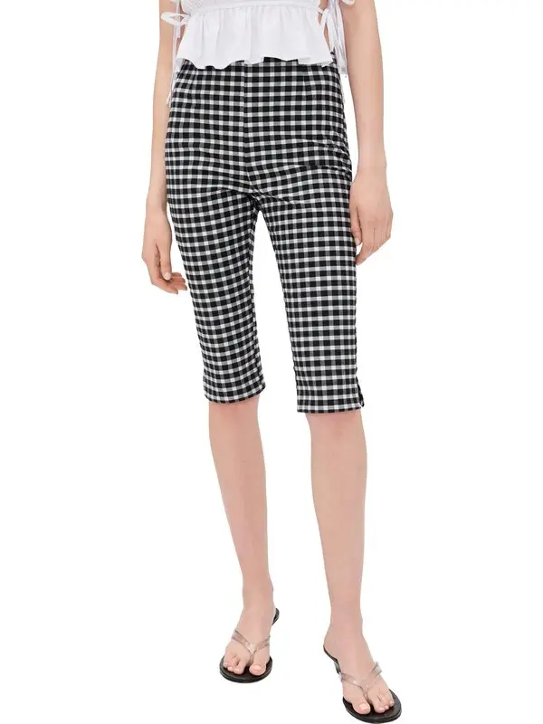 Posse Chiara Capri Pants - Black/white