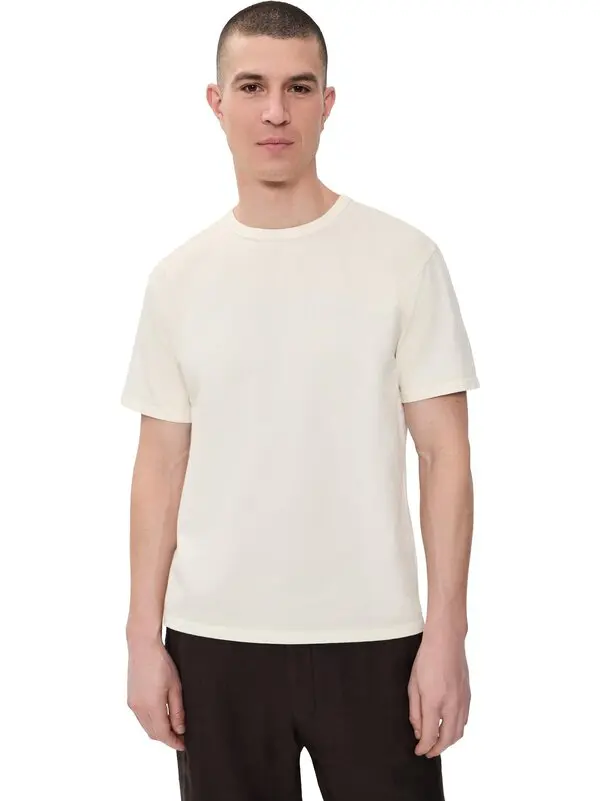 KNICKERBOCKER Heavyweight T-shirt - Milk