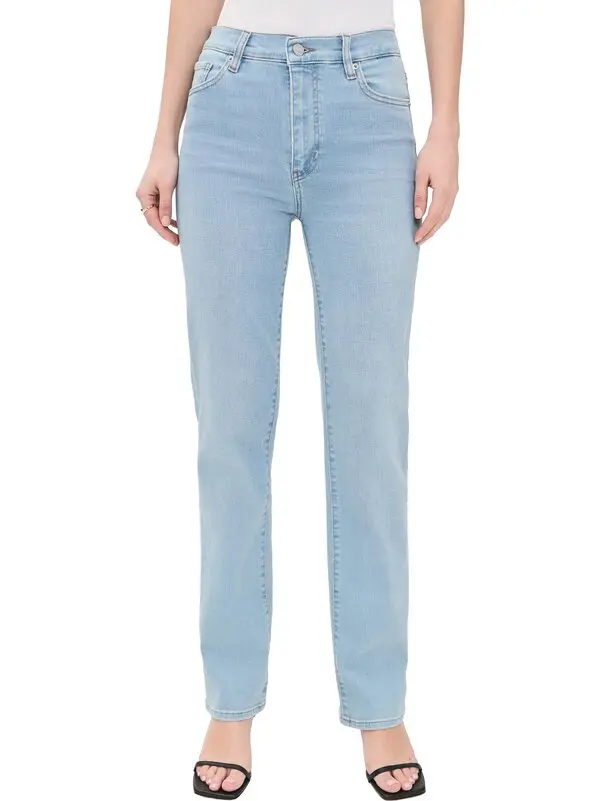 FRAME Le Sleek Straight Long Jeans - Hush