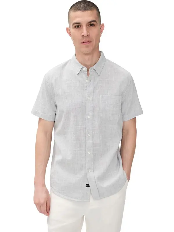 Rails Fairfax Shirt - Platinum Etch