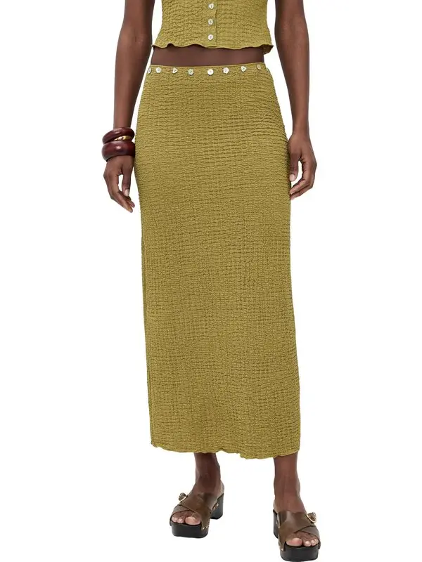LISA SAYS GAH Sammy Skirt - Olive
