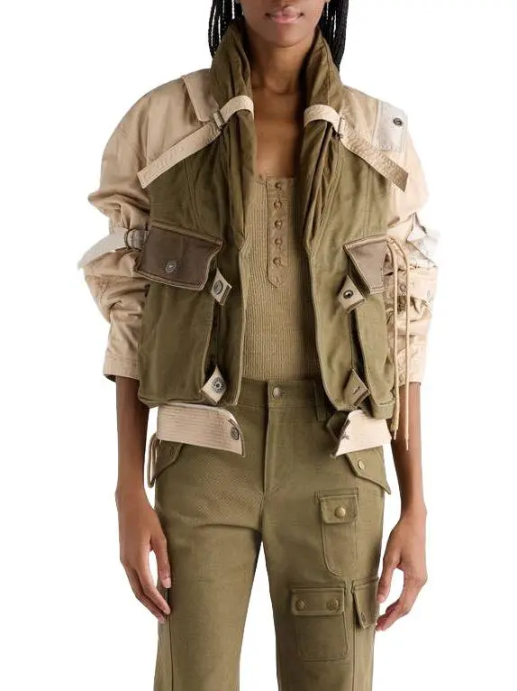 Isabel Marant Julissa Utility Jacket - Khaki