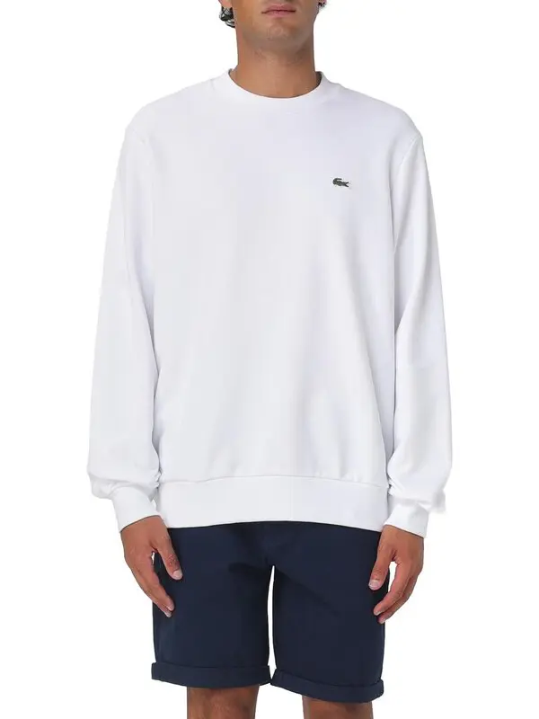 Lacoste Crewneck Sweatshirt - White
