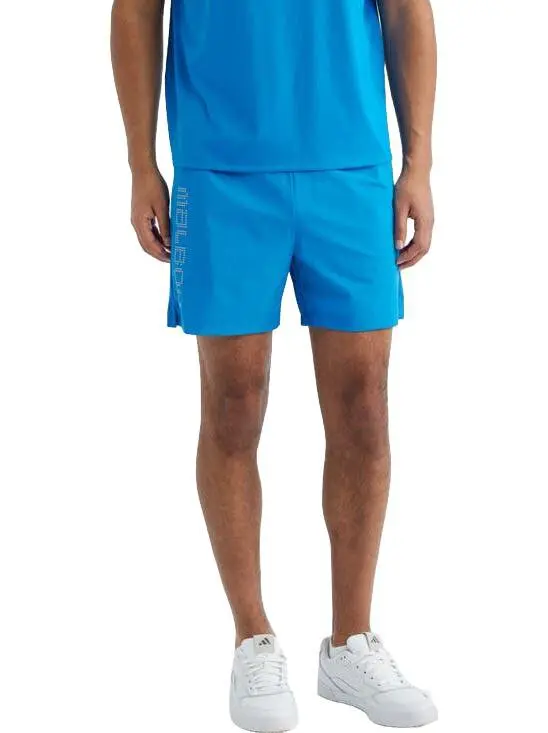 MALBON Mrc Tech Water Repellent Running Shorts - Directoire Blue