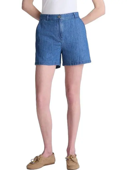 Madewell Zoe High-waist Relaxed Shorts - Ullman Wash