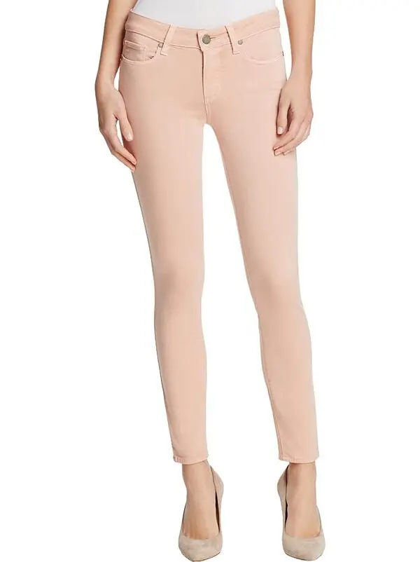 Paige Verdugo Ankle Jeans - Faded Petal Pink
