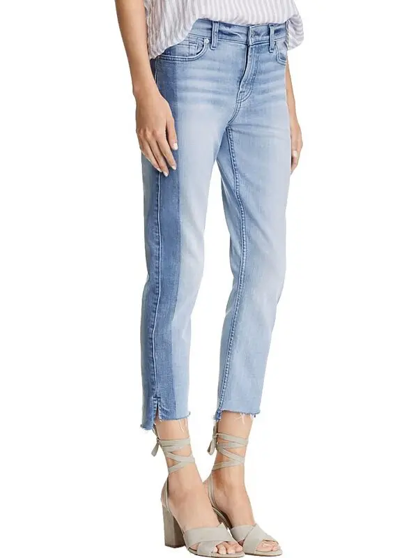 7 For All Mankind Roxanne Shadow Seam Ankle Jeans - Bright Bristol