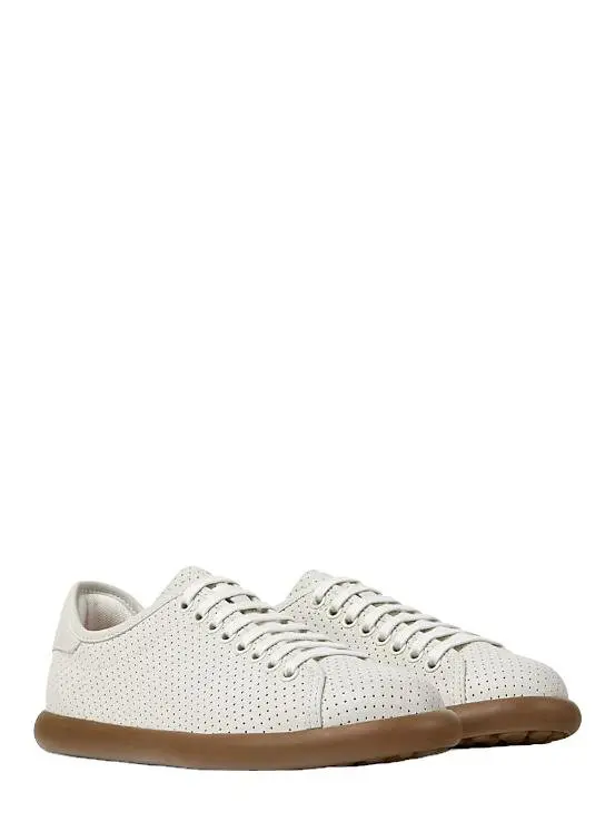 Camper Pelotas Soller Leather Shoe - White Natural