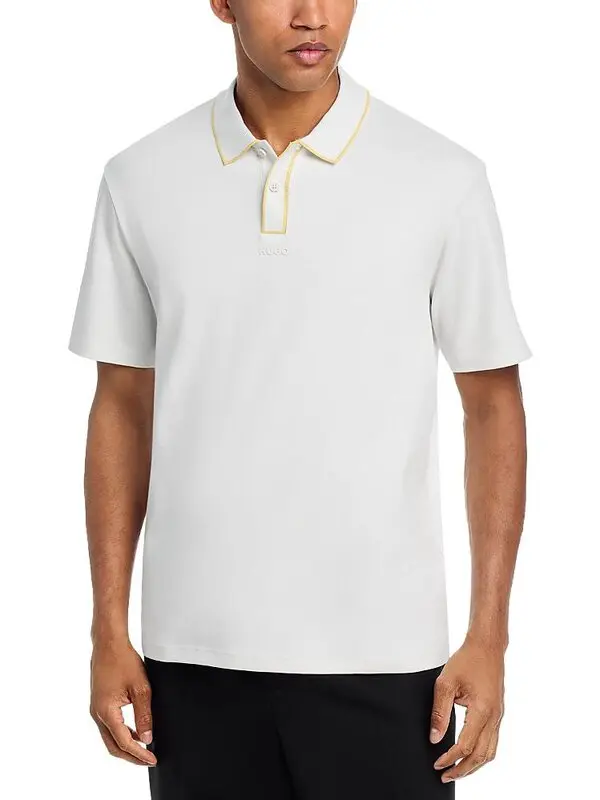 Hugo Dalumo Relaxed Fit Polo - Natural