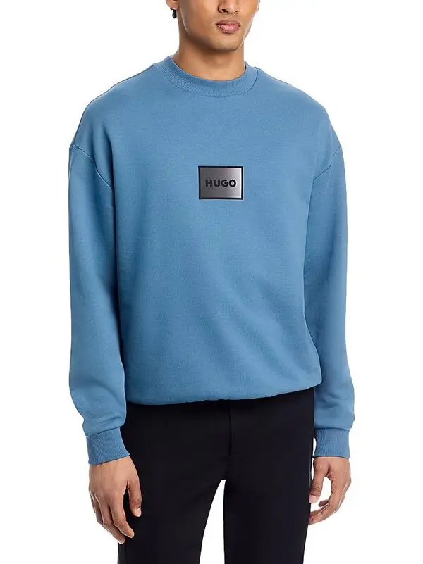 Hugo Danotop Relaxed Fit Sweatshirt - Open Blue
